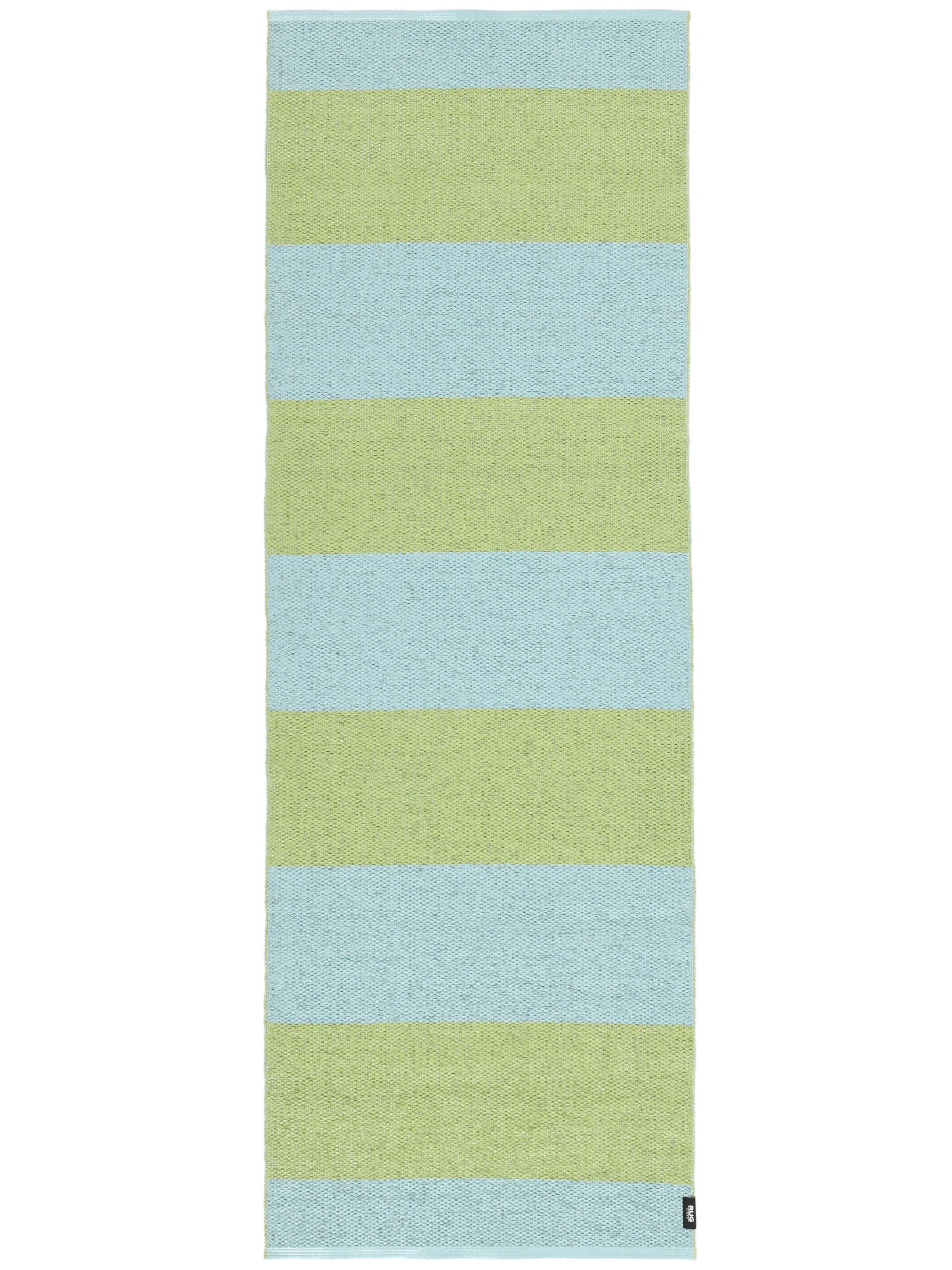 Rugvista core - Emil - Light Green / Light Blue, Runner 70 x 200 cm Rug ...