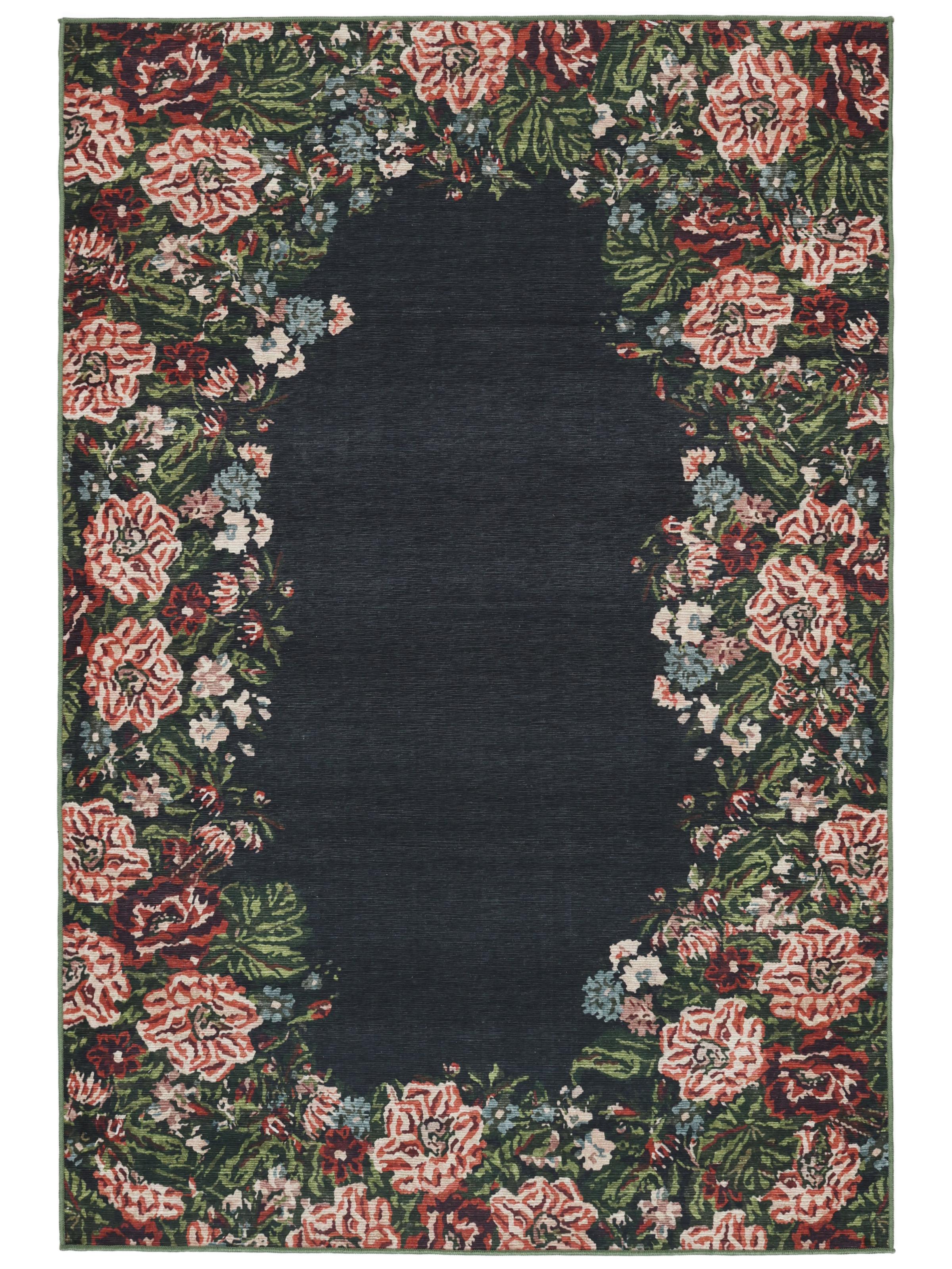 Rugvista design - Eliza - Μαύρα 160 x 230 cm Χαλι Βαμβακερο - Rugvista