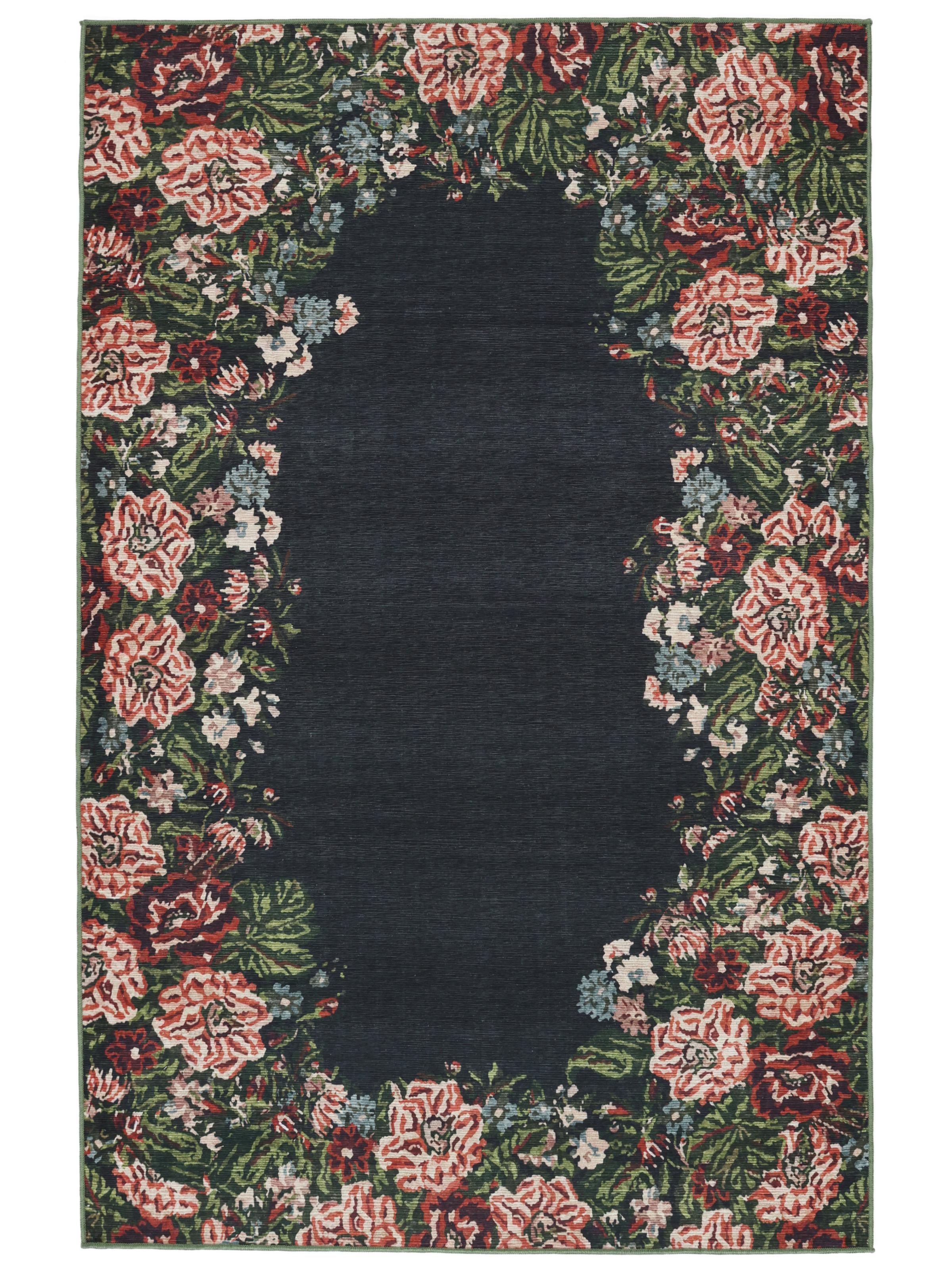 Rugvista essential - Eliza - Black 140 x 200 cm Cotton Rug - Rugvista