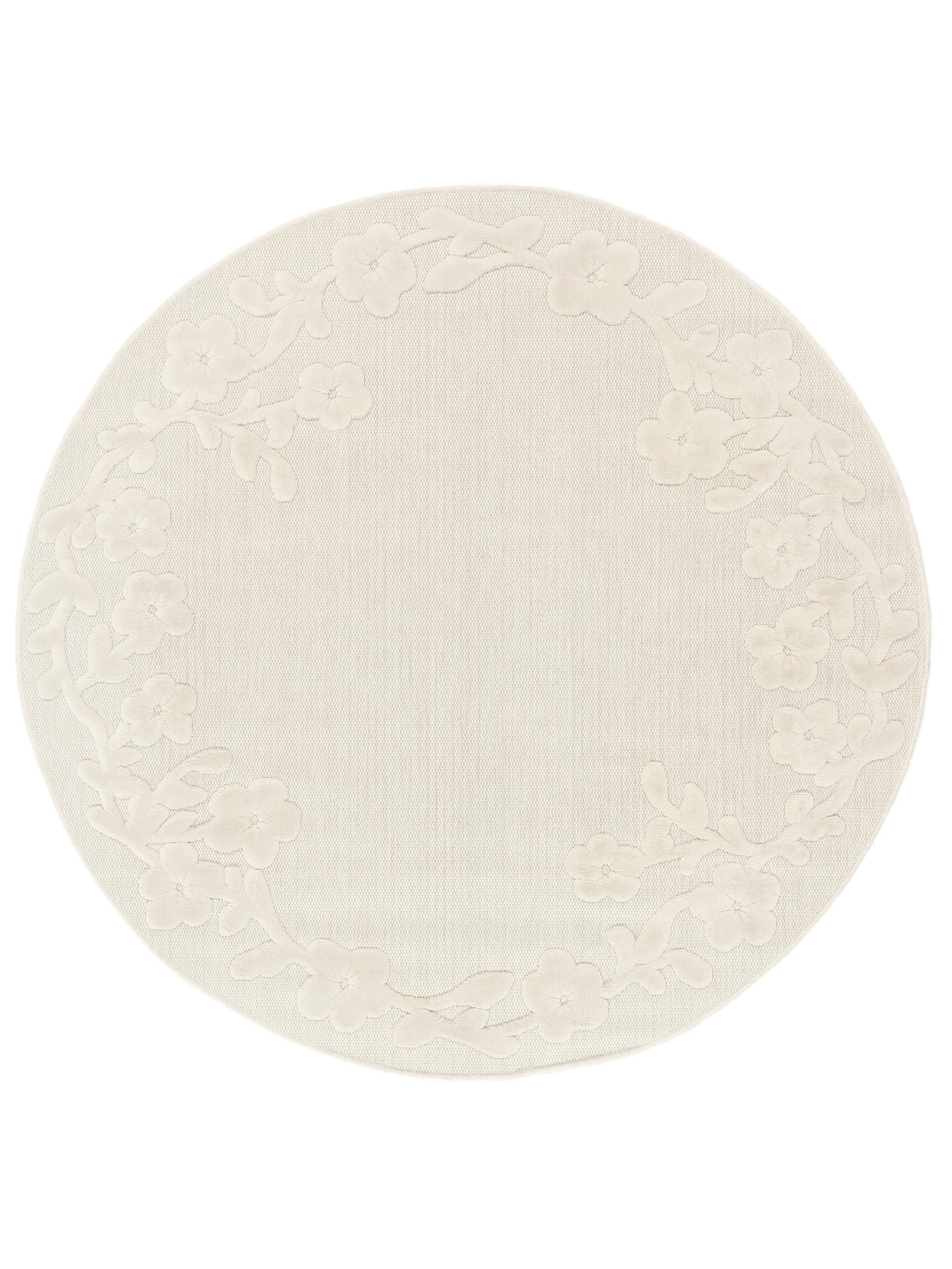 Rugvista core - Florafama - Alburiu, Rotund Ø 200 cm Covor - Rugvista
