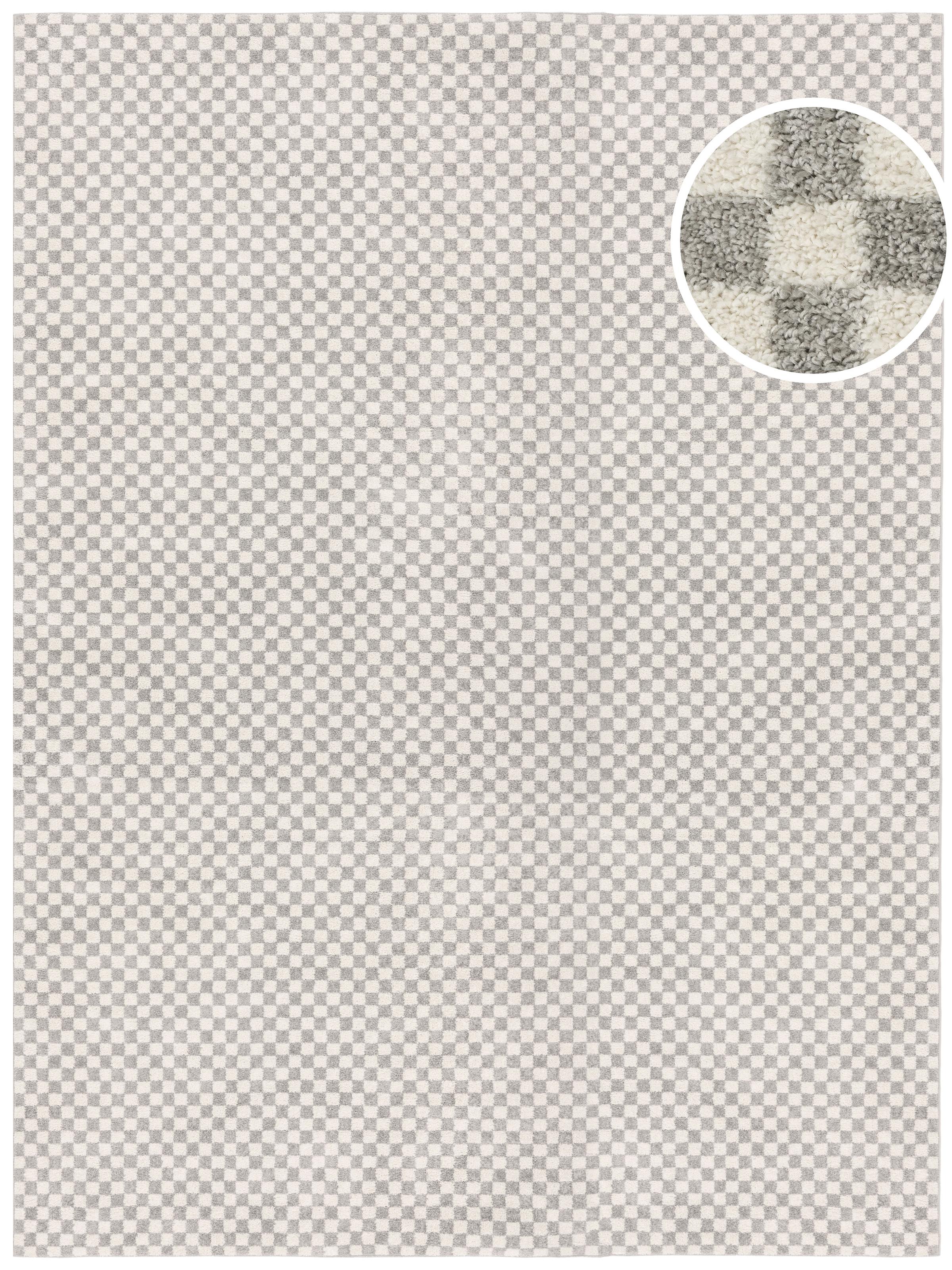 Rugvista essential - Scandina - Light Grey / White 300 x 400 cm Rug ...