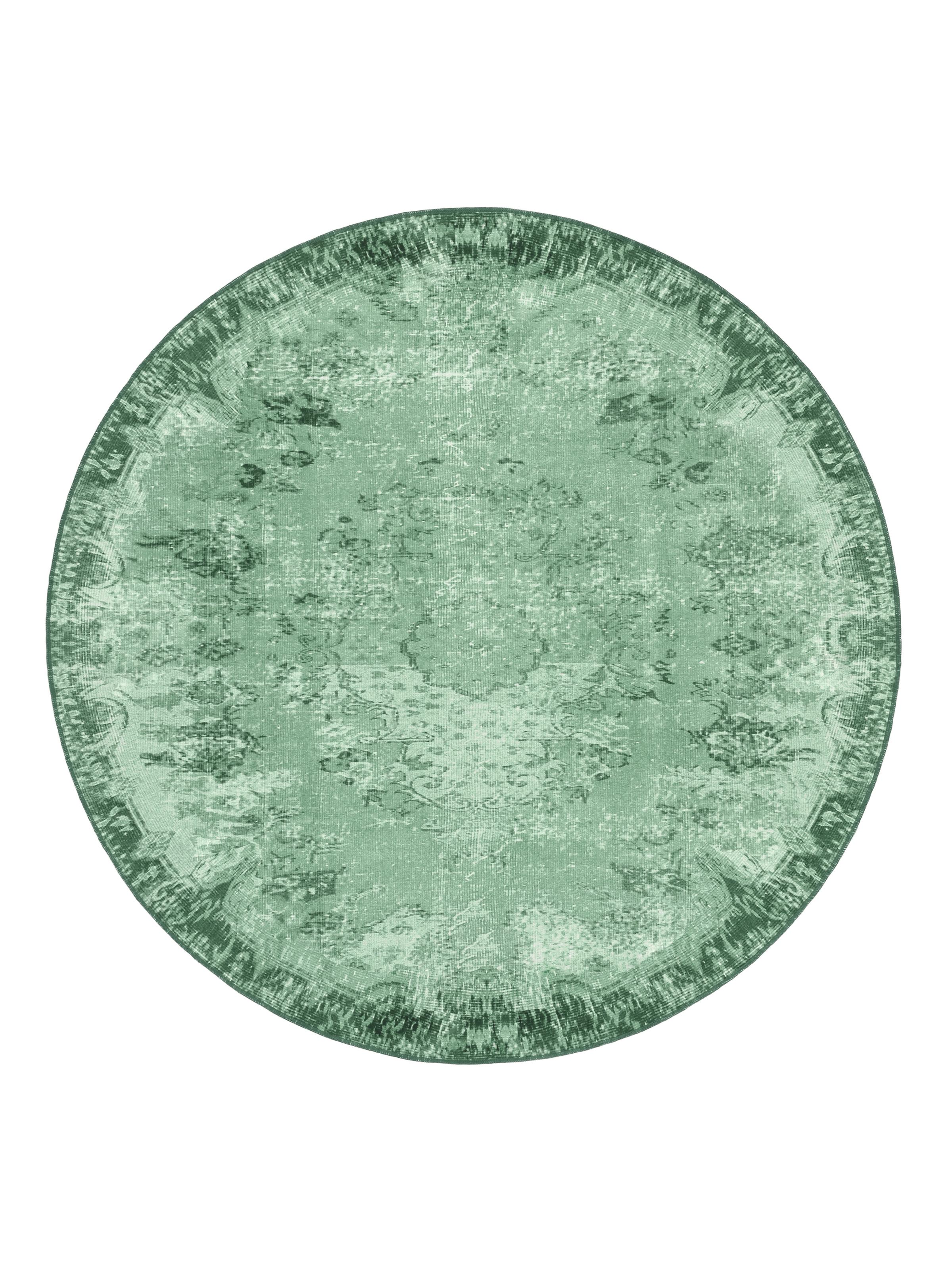 Rugvista essential - Scarlett - Vert, Ronds Ø 220 cm Tapis - Rugvista