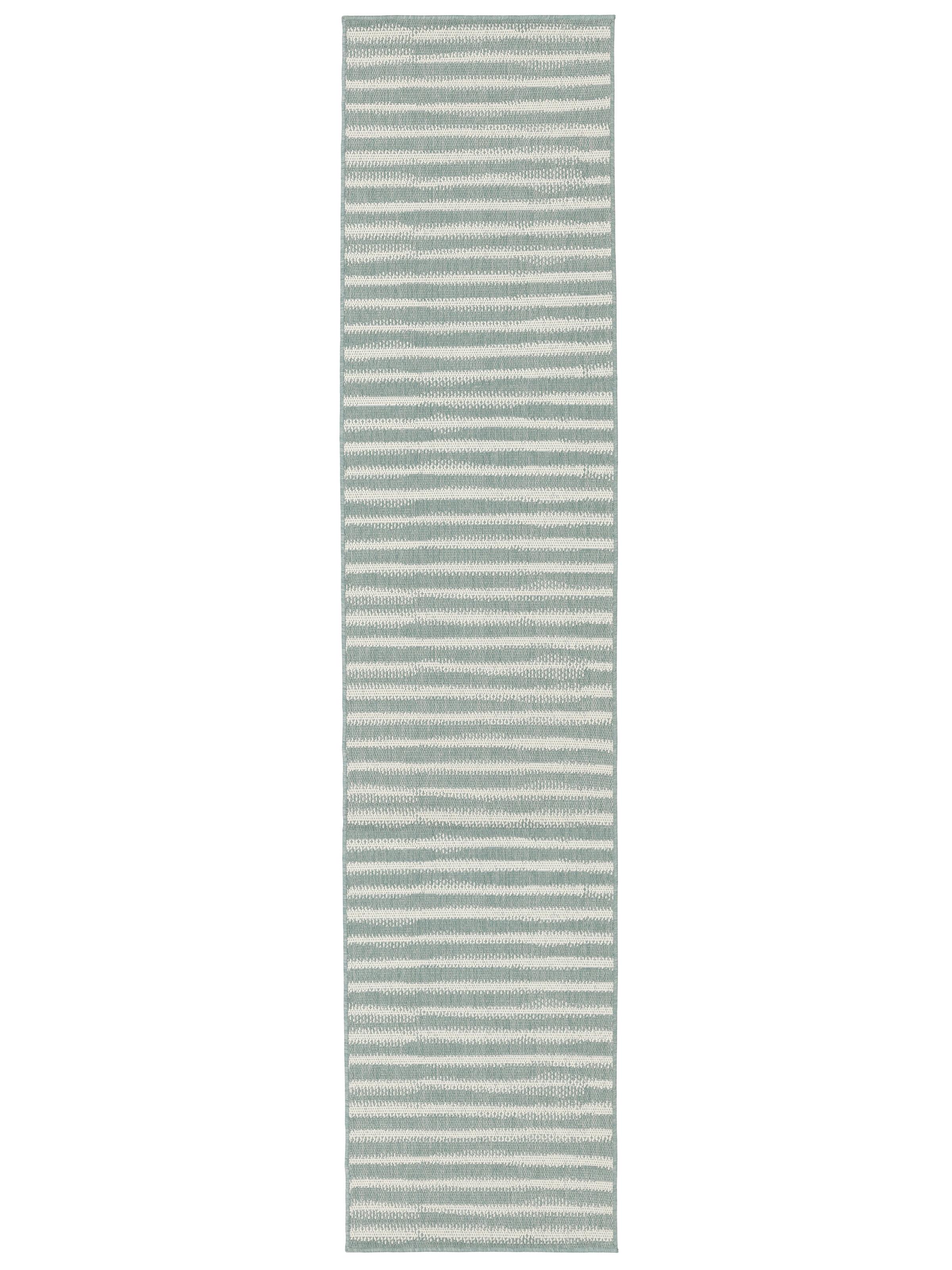 Rugvista essential - Dune - Vert Clair / Blanc, De passage 80 x 300 cm ...