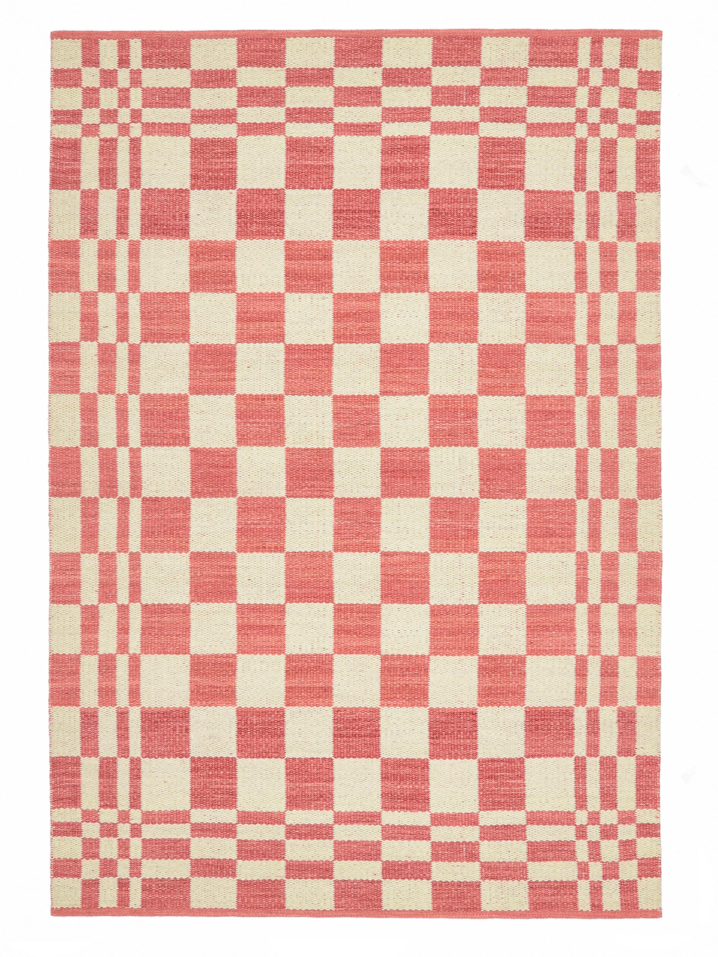 Rugvista core - Tango - Pink / Ivory White 160 x 230 cm Wool Rug - Rugvista