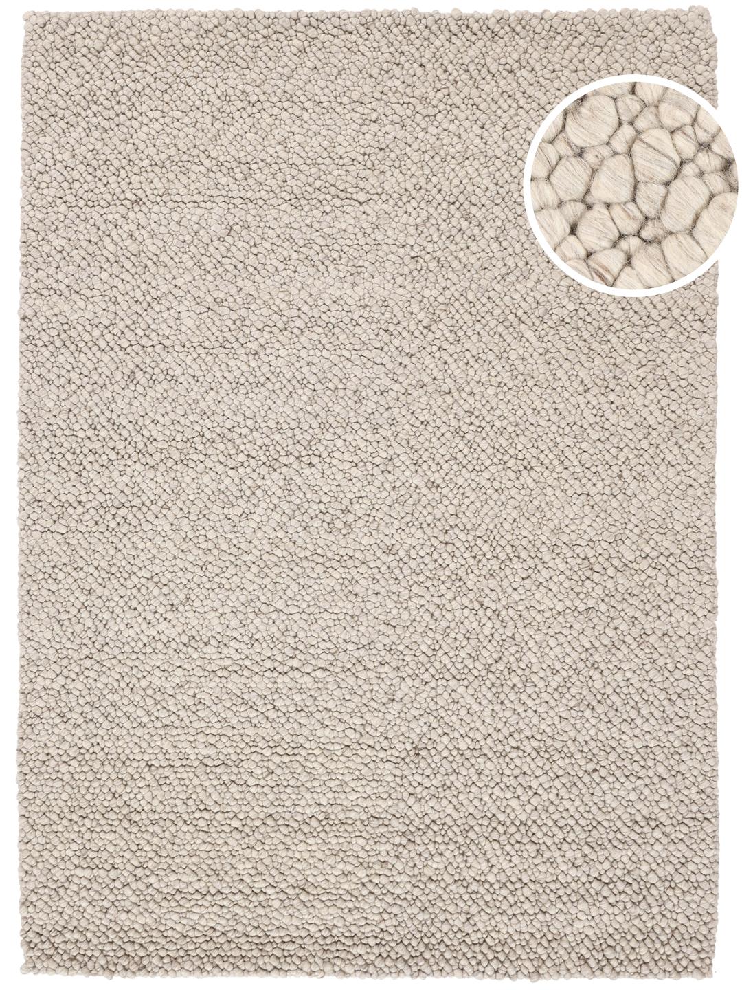 Rugvista premium - Bubbles - Greige Ullmatta - Rugvista